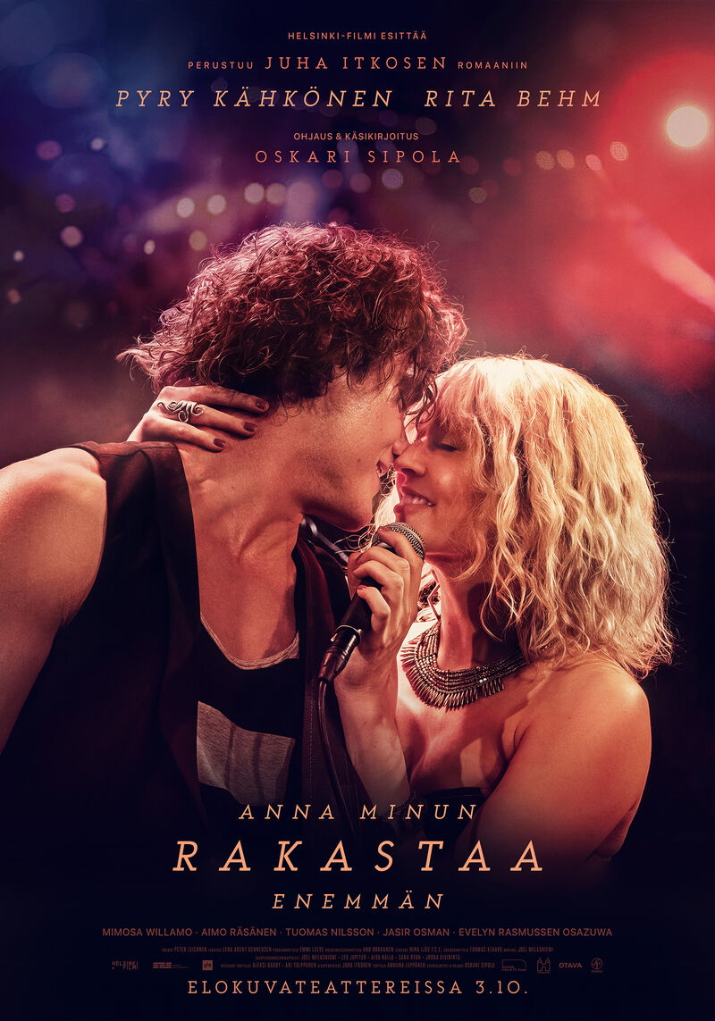 Anna minun rakastaa enemmän